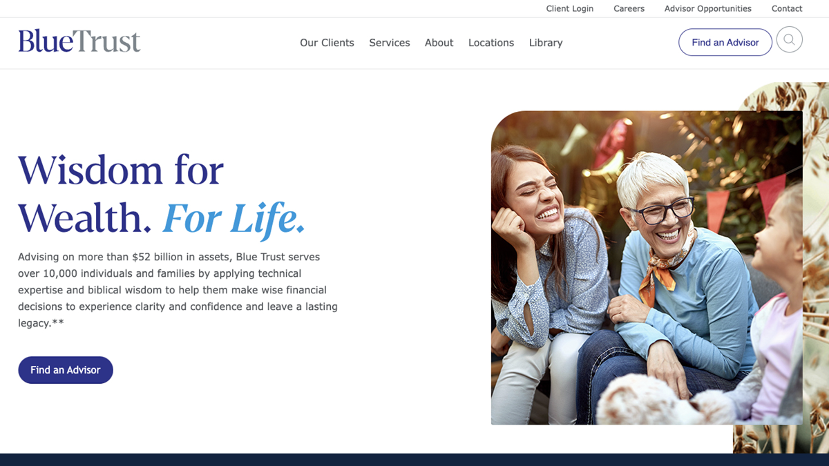 Testimonials - Blue Trust